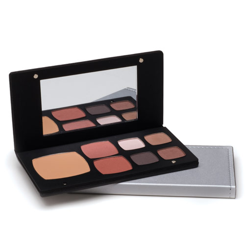 Make Up Wallet Filled Silver | Mineral Mine Makeup